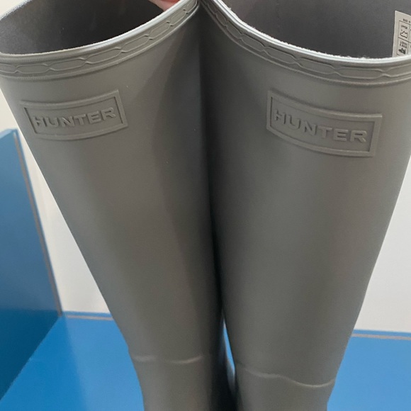 Hunter | Shoes | Hunter Refined Tall Platform Rain Boots | Poshmark